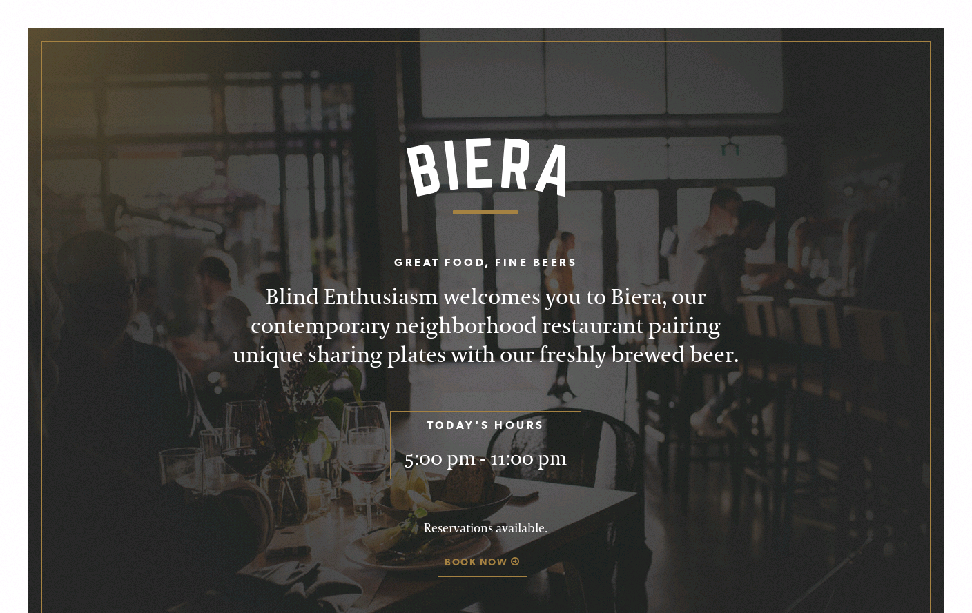 Biera Website is a Web Design Inspiration