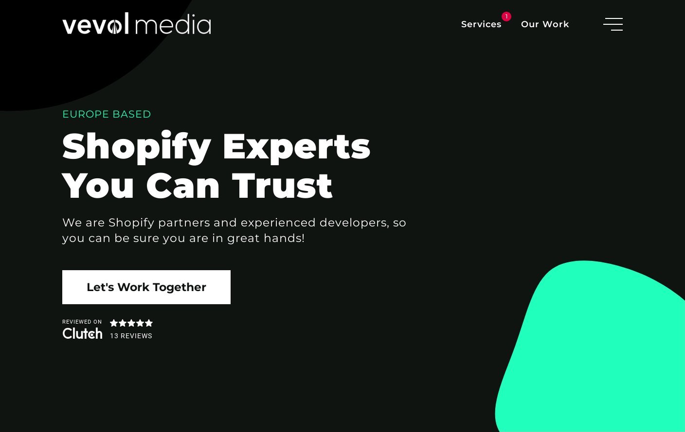 Vevol Media Website is a Web Design Inspiration