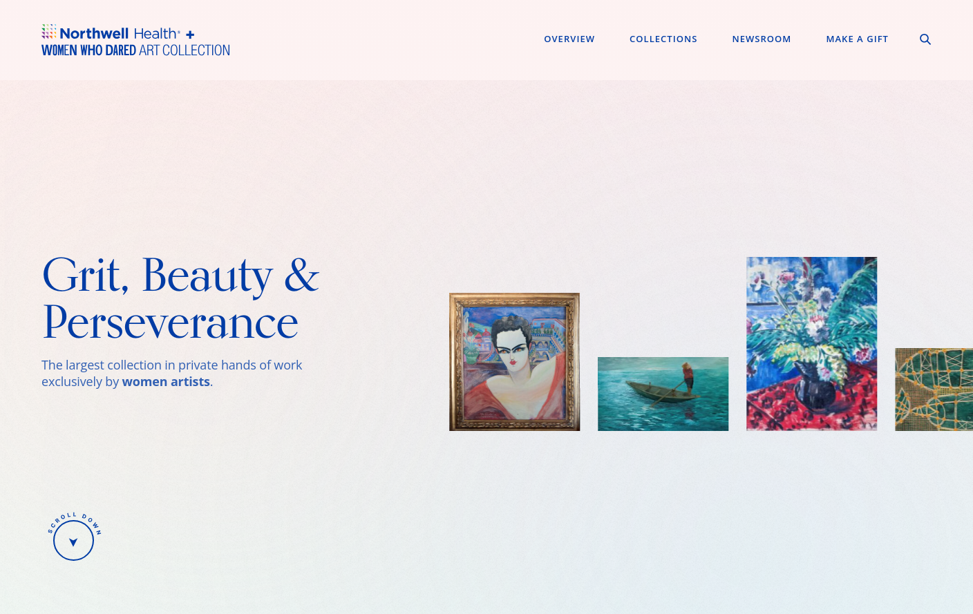 Women Who Dared Website is a Web Design Inspiration